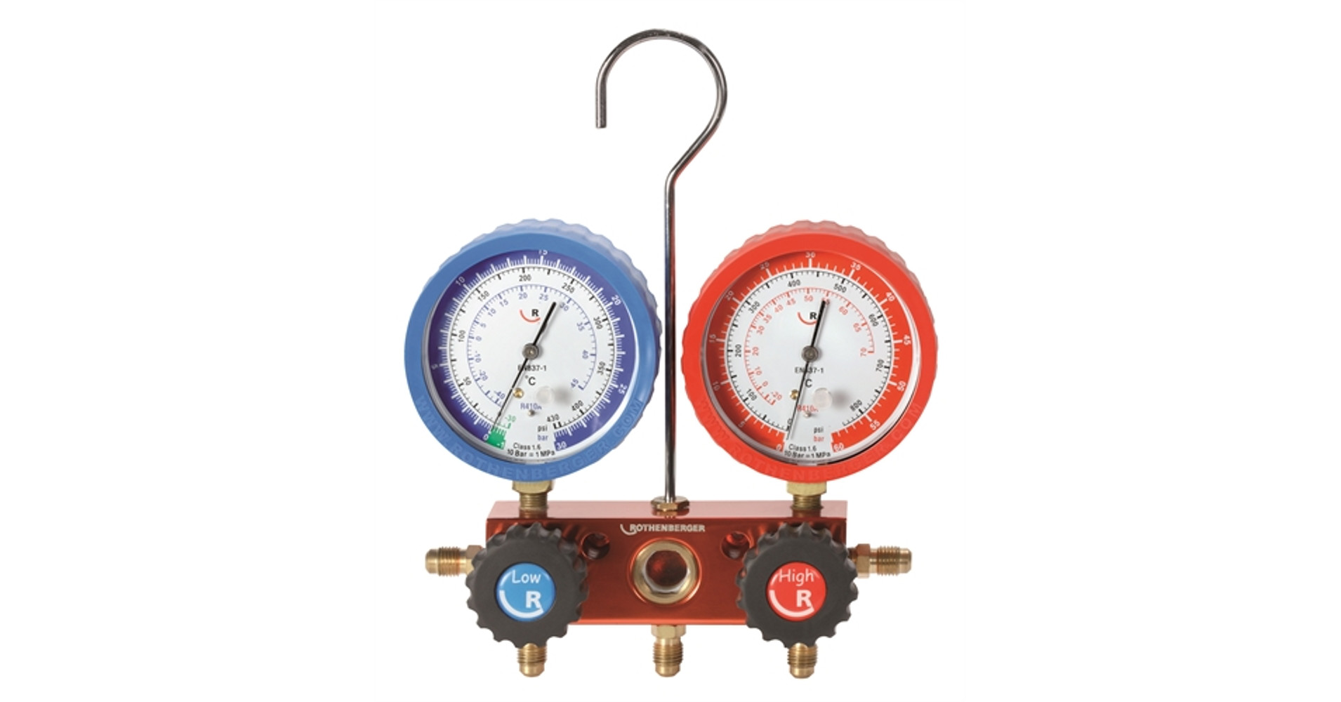 ROTHENBERGER 2 utas szervízcsaptelep, R410A-R32