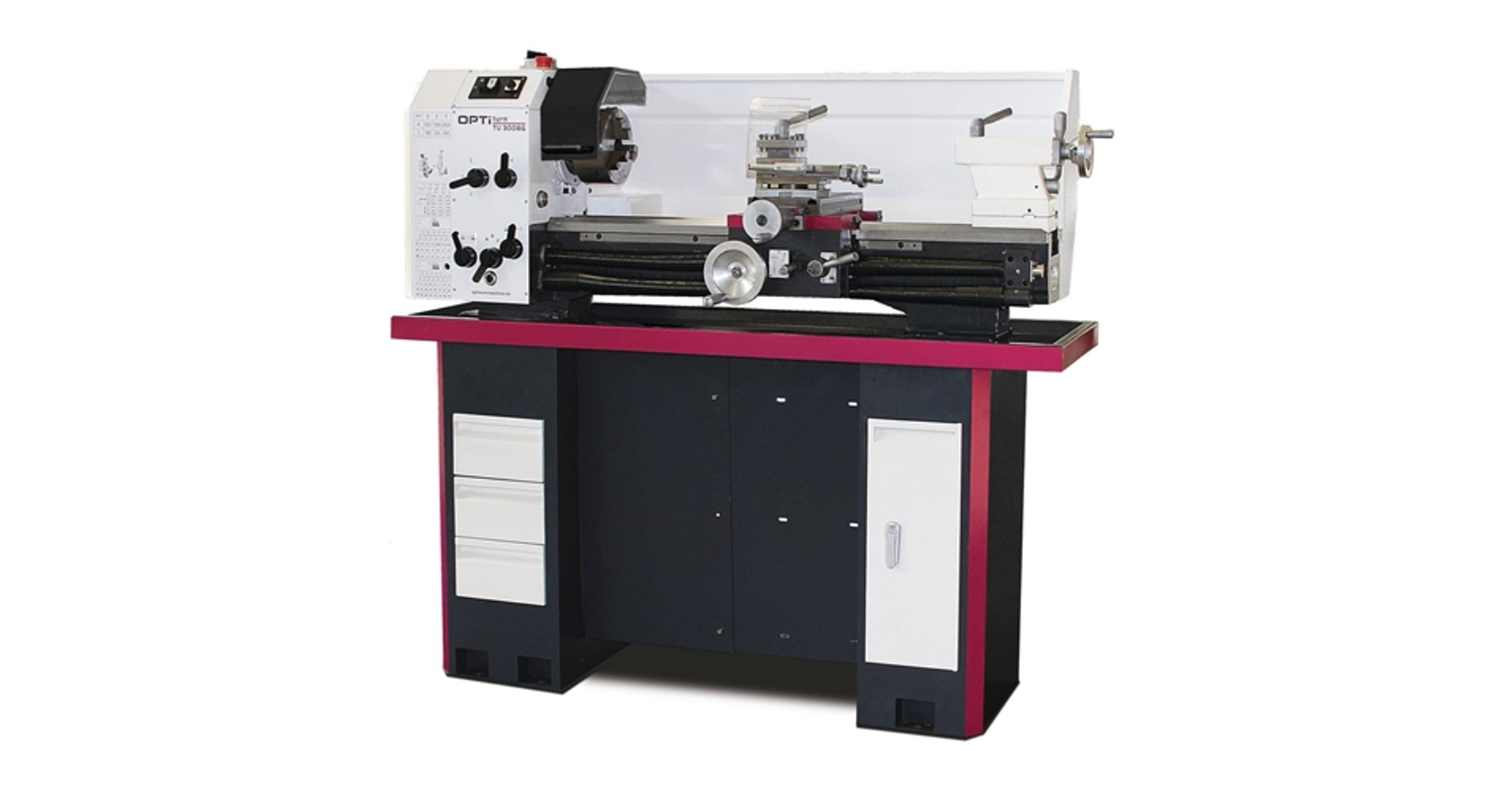 Optimum Esztergagép OPTI TU 3008 G (D300x800mm. 165-2400 f/p, 1,5kW/230V)