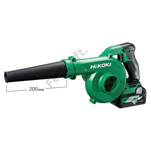 Hikoki RB18DCW4Z (RB18DC-BASIC) akkus légfúvó alapgép (akku és töltő ...